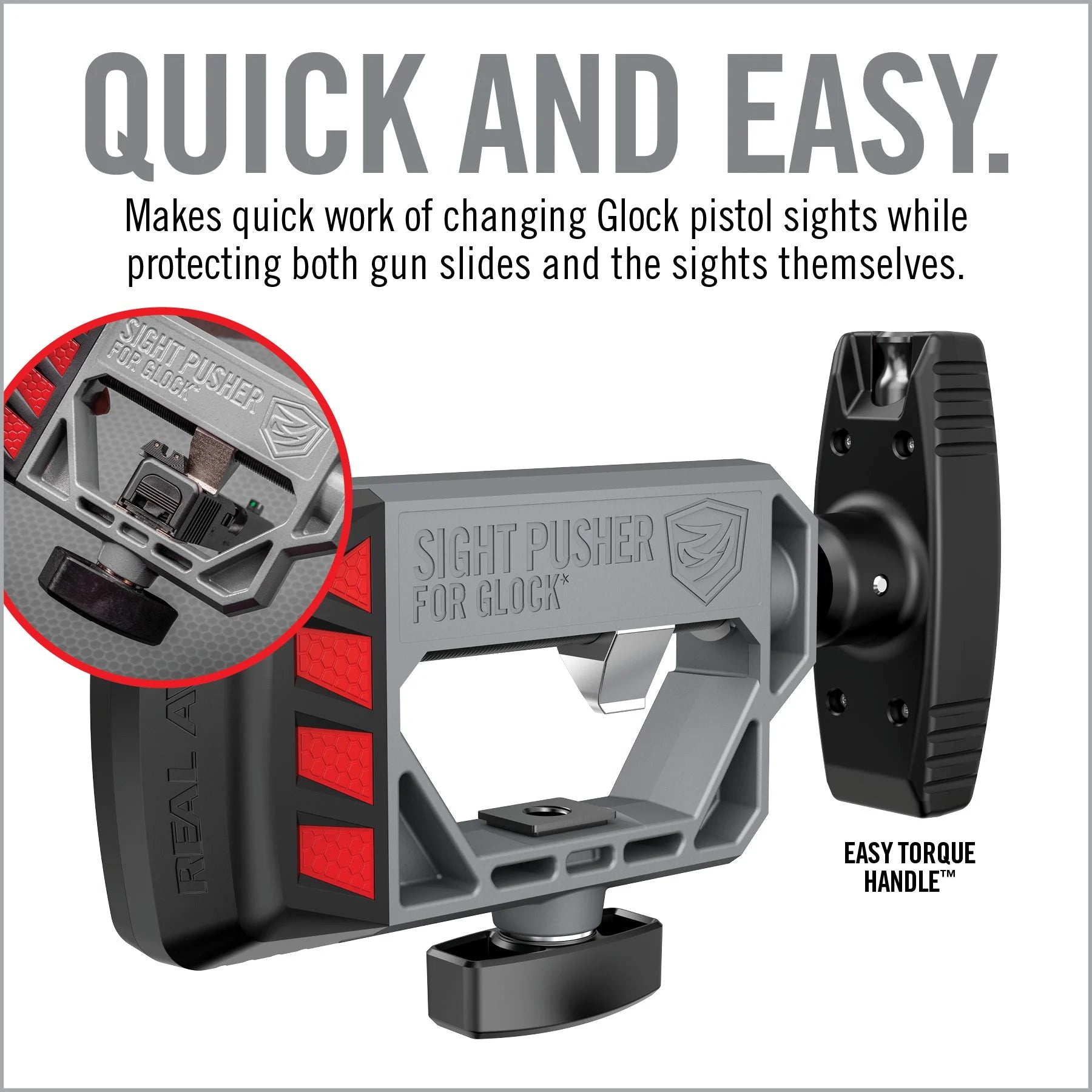 Real Avid - Glock Sight Pusher - HCC Tactical
