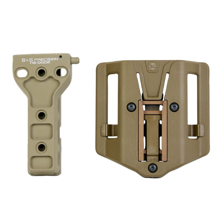 S&S Precision -Holster Extender w/GRT Belt Adapter- HCC Tactical