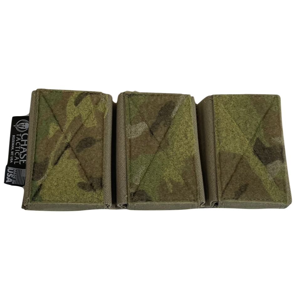 Chase Tactical Triple 5.56 Velcro Mag Pouch - HCC Tactical