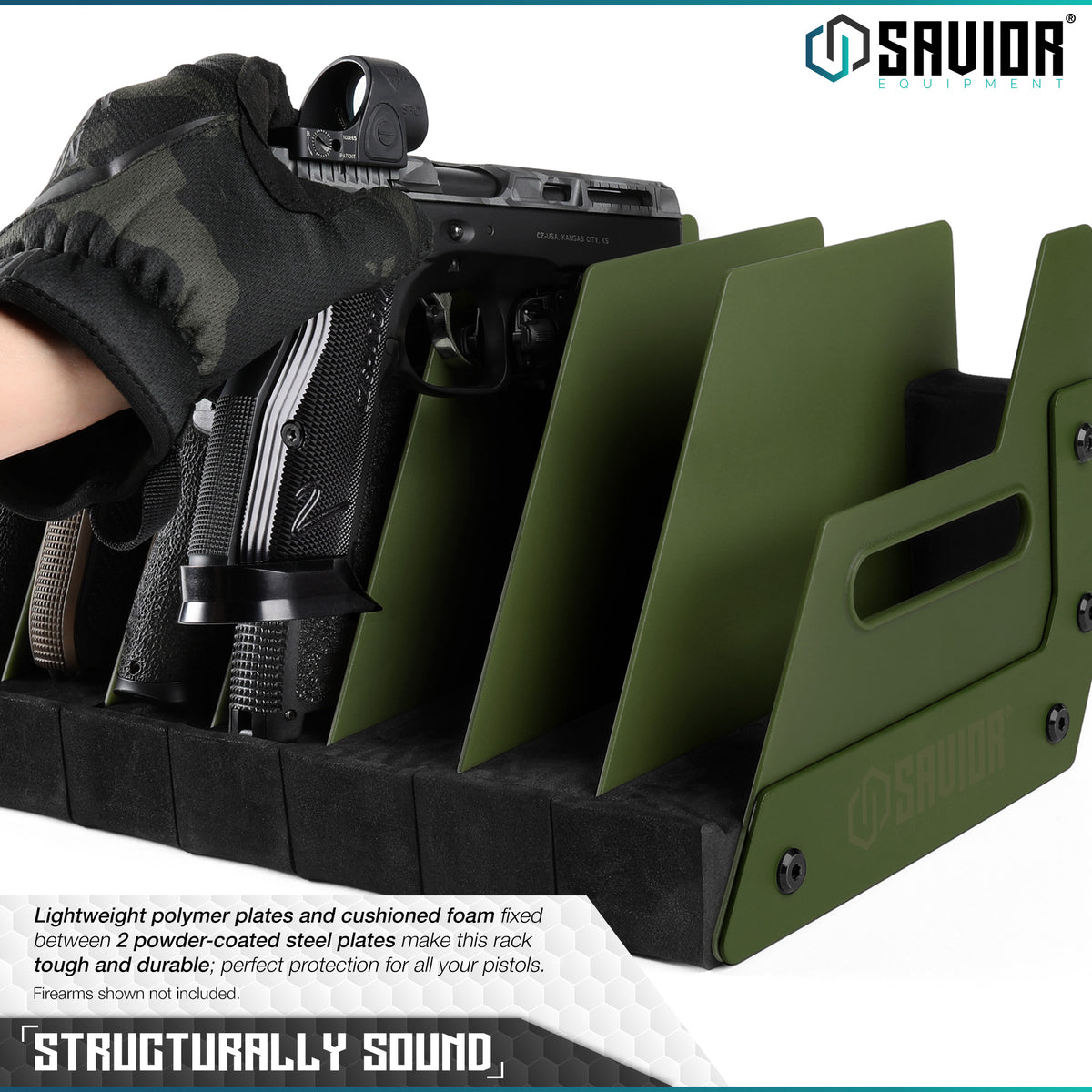 Savior Equipment - Pistol Rack - HCC Tactical